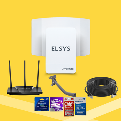 Elsys Amplimax Chile: Conexión Internet Rural Avanzada - Hogar Seguro – Amplimax Hogar Seguro